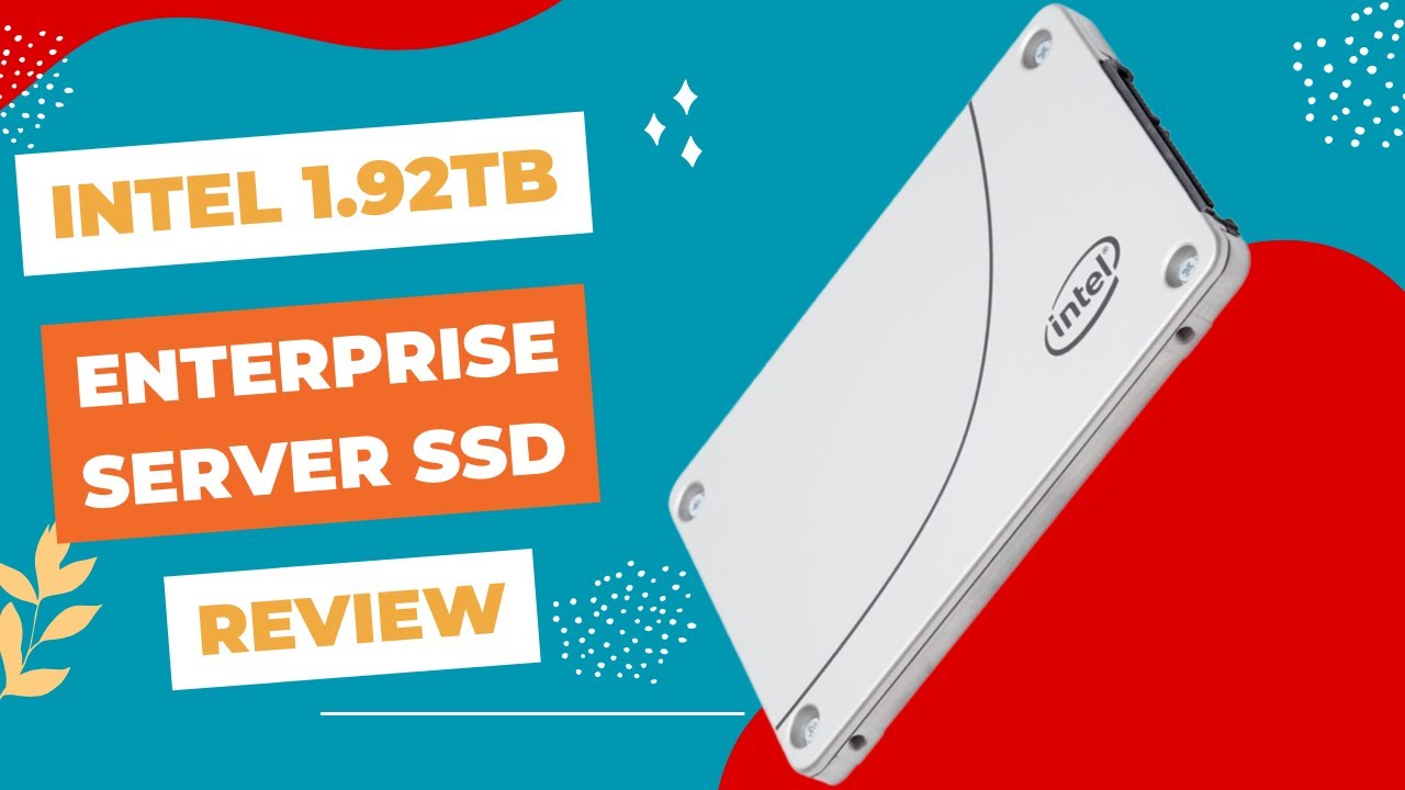 Enterprise-Grade Storage: Intel 1.92TB SATA Enterprise Server SSD ...