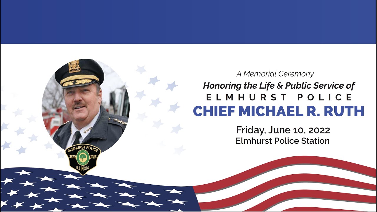 A Memorial Ceremony Honoring the Life of Chief Michael R. Ruth - YouTube