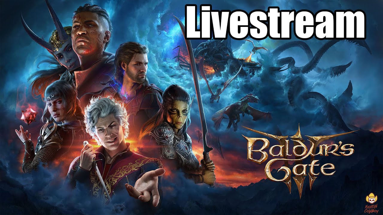 🔴Live - Baldur's Gate 3 - Reithwin Town & Guantlet of Shar - YouTube