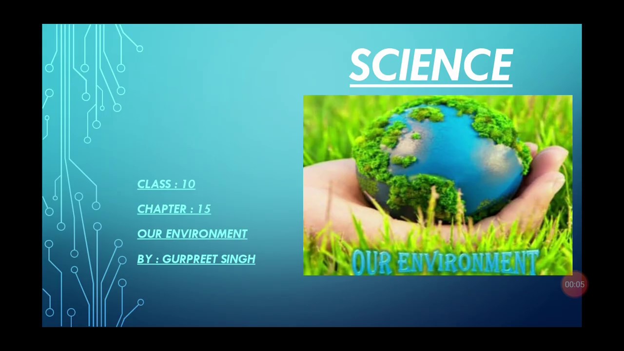 Class -10th chapter -15 our environment - YouTube