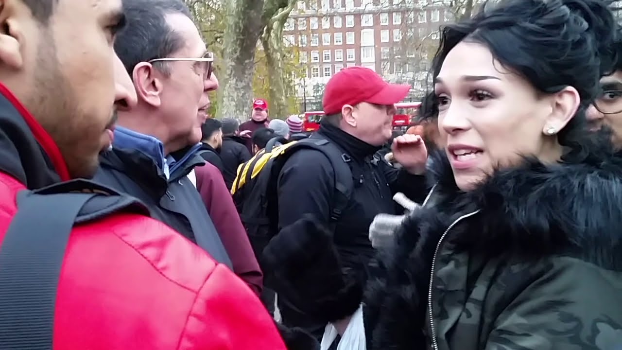 Transgender Woman Speak to Muslims || Speakers corner - YouTube