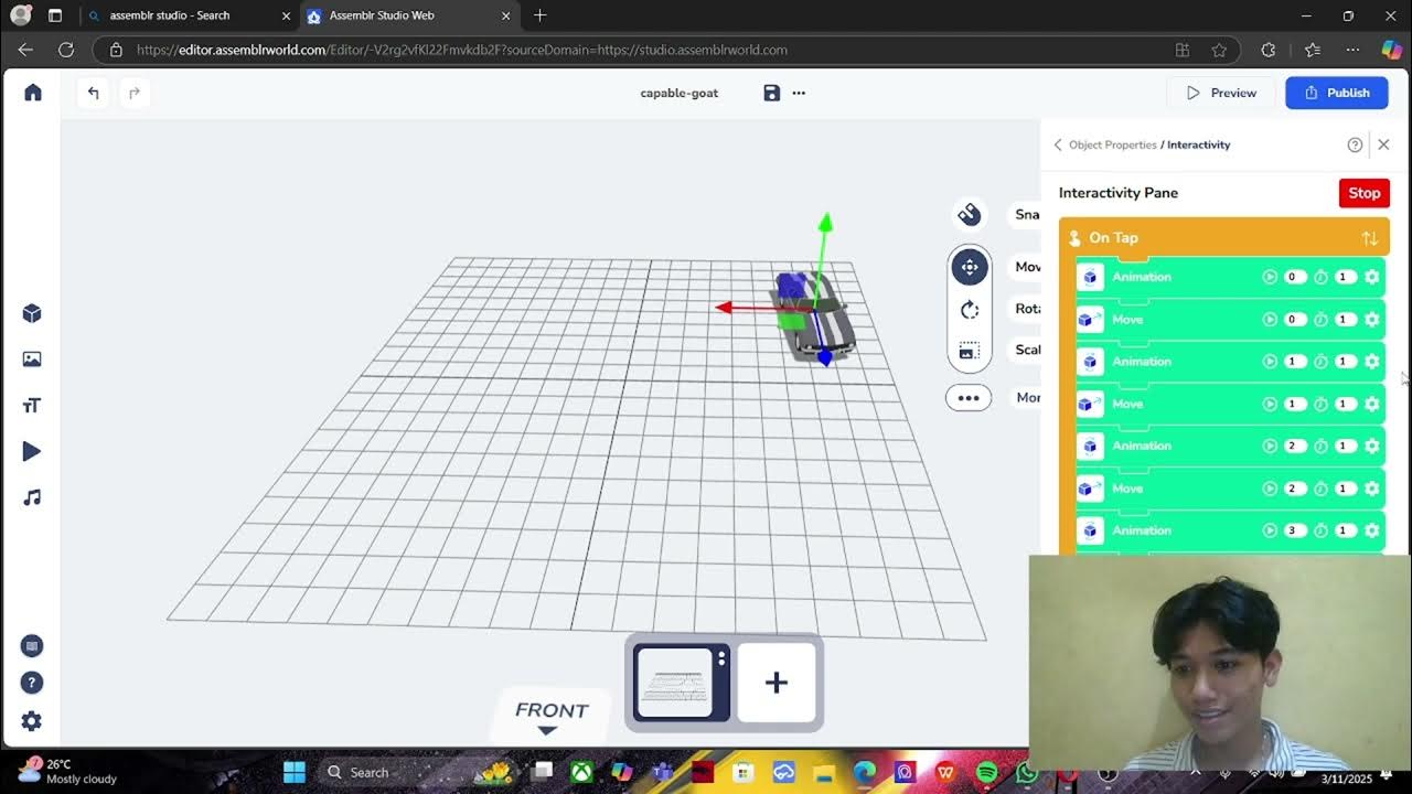 Tutorial Augmented Reality (AR) 3D Menggunakan Platform Assemblr Studio (Part 2) - YouTube
