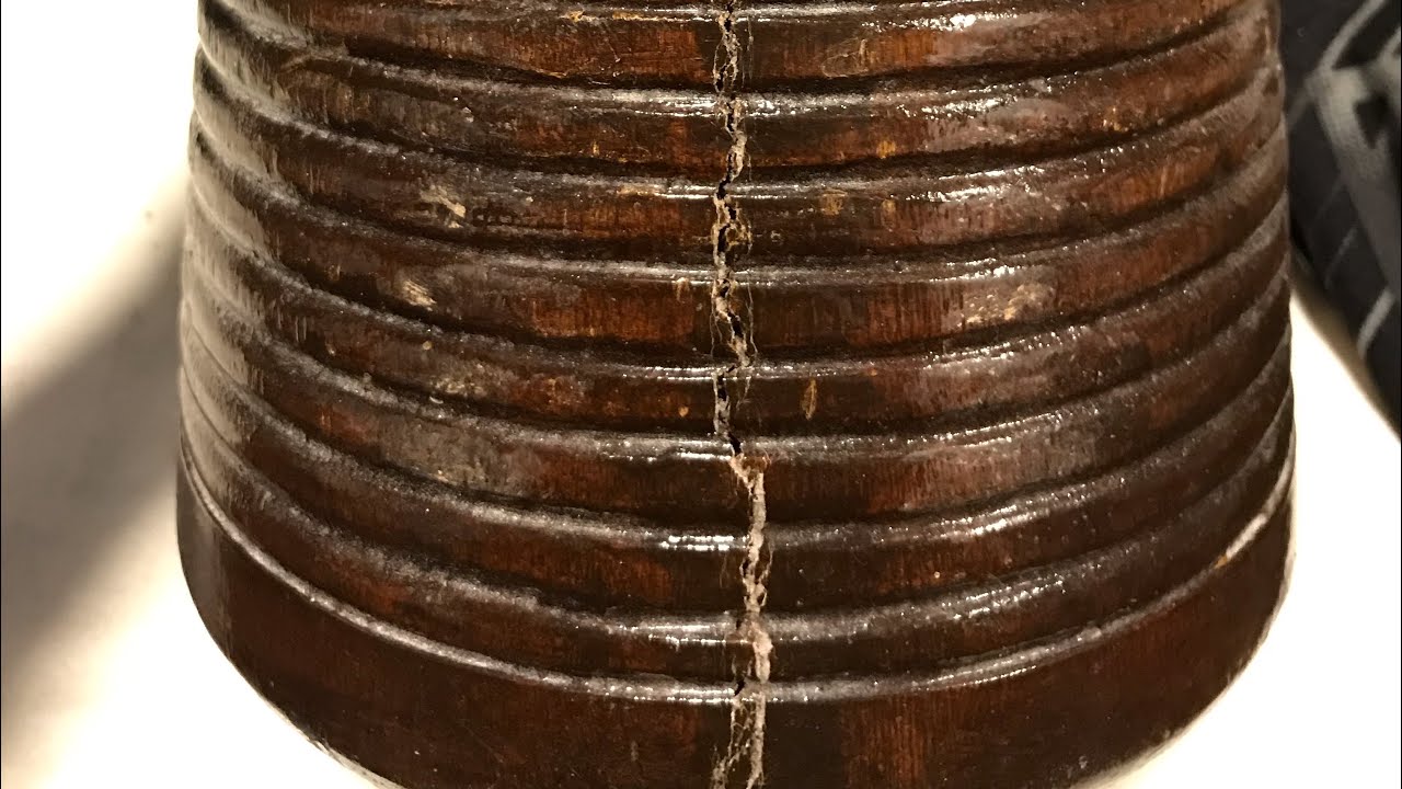 Tabla Repair - Dayan crack repair - YouTube