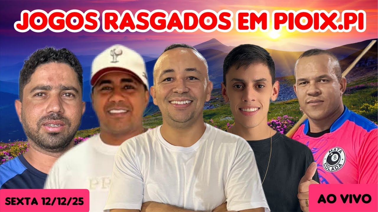 Sinuca ao vivo em pioIX.PI Sexta 12/12/25 Com MAYCON,LAMBE LAMBE,TICO ...