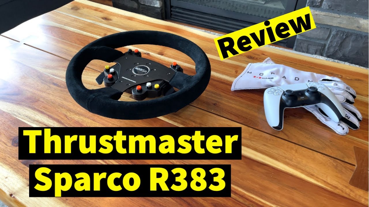 Thrustmaster Sparco R383 Review / Almost Perfect? - YouTube