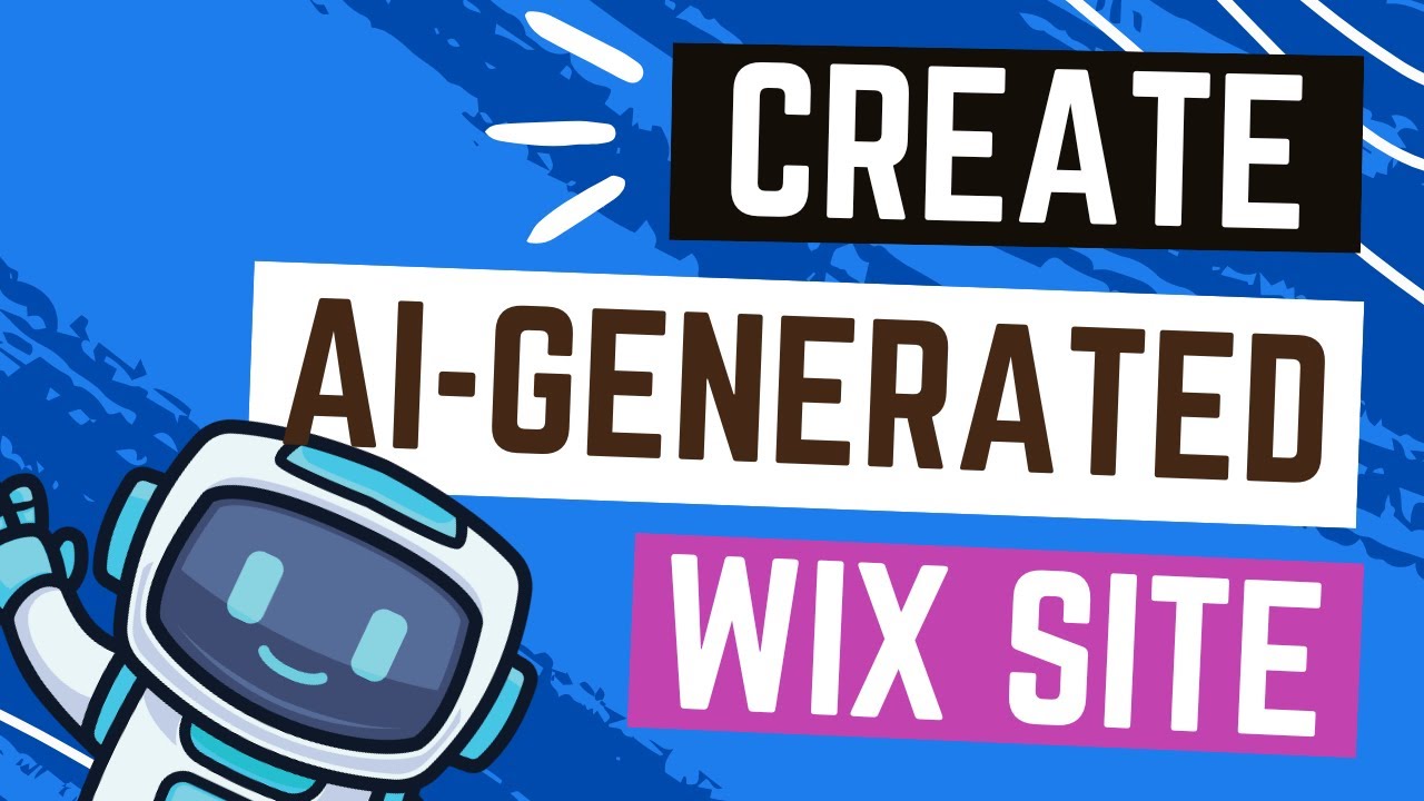 Creating an AI Generated Site Wix Tutorial - YouTube