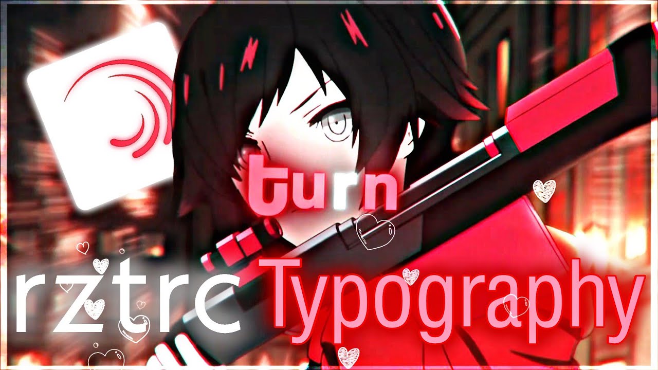 Typography Like @rztrc💕 | Alight Motion AMV Tutorial - YouTube