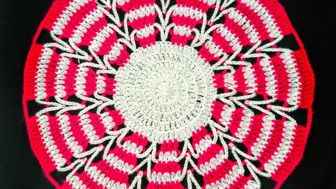 Crochet Design For Thalposh Table Cloth Doily In Hindi Urdu 264 crochet-design-for-thalposh-table-cloth-doily-in-hindi-urdu-264
