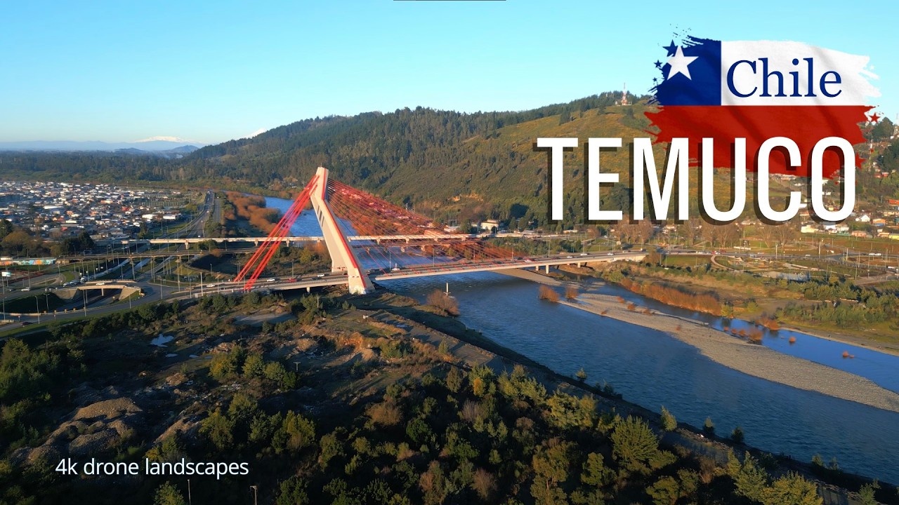 Temuco desde un drone (4K cinematic footage, 2024) - YouTube