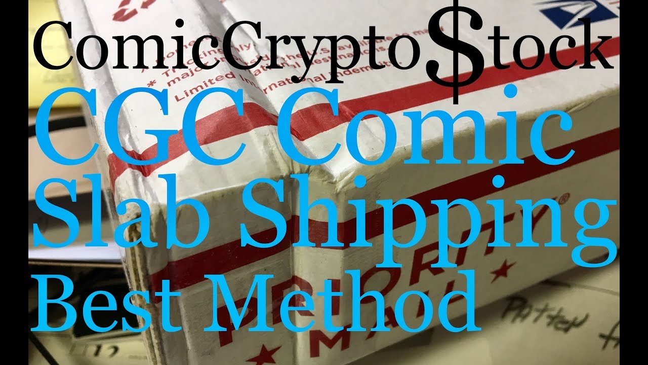Best Comic Slab Shipping - YouTube