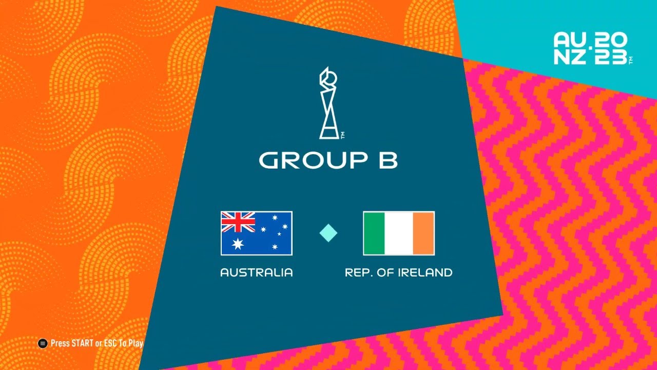 FIFA 23™ - Australia Vs Republic of Ireland - FIFA Women's World Cup ...