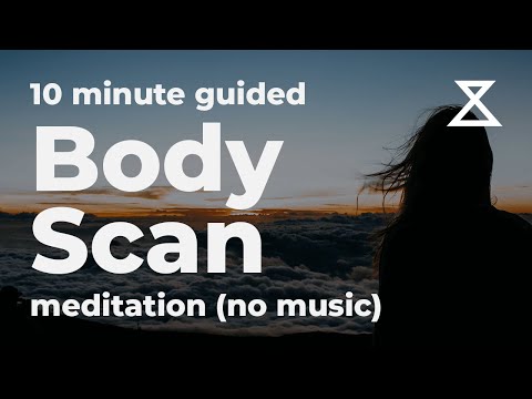 Guided Body Scan Meditation No Music (10 Minutes)