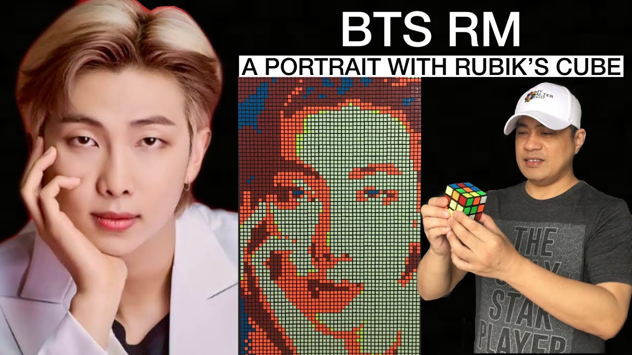 BTS RM PORTRAIT WITH RUBIK’S CUBE | @BTS | MY aLTeR eGo - YouTube