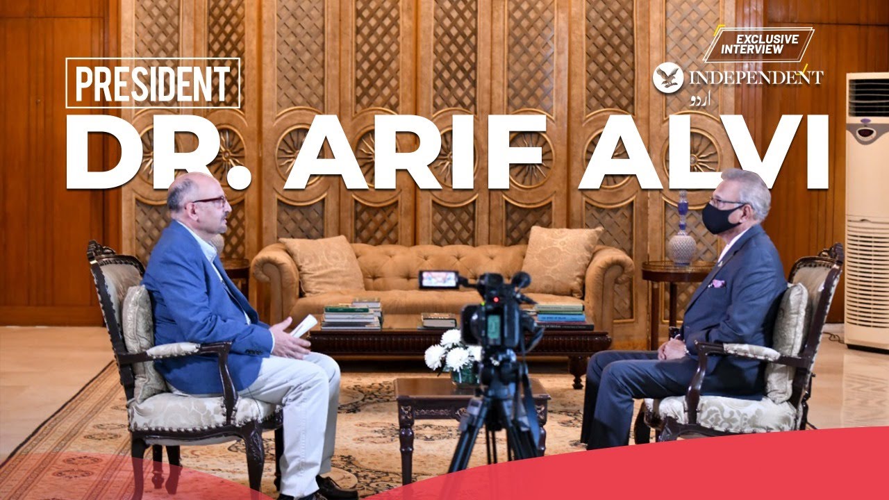 President Dr Arif Alvis Interview With Independent Urdu 19th May