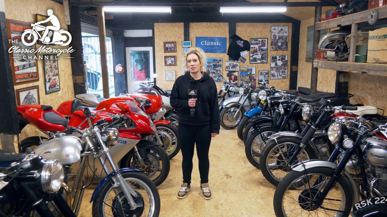 Inside Jess' Huge Inherited Classic Bike Collection & Prop Hire ...