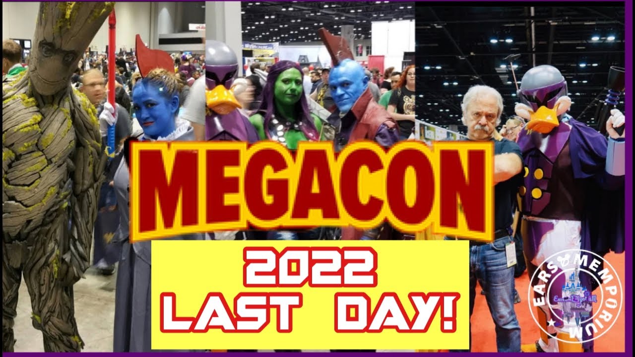 🔴LIVE: Megacon 2022| Day 4|Sunday|Last Day! - YouTube
