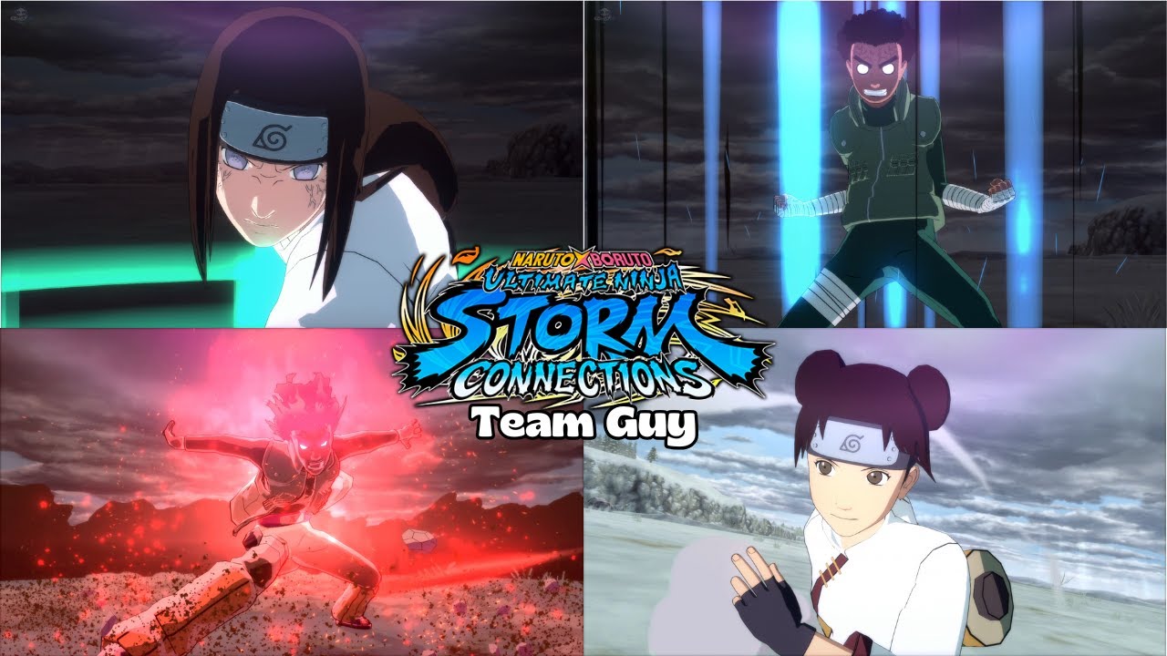 Team 3 ( Guy ) All Ultimate & Team Jutsu's | Naruto x Boruto Ultimate ...