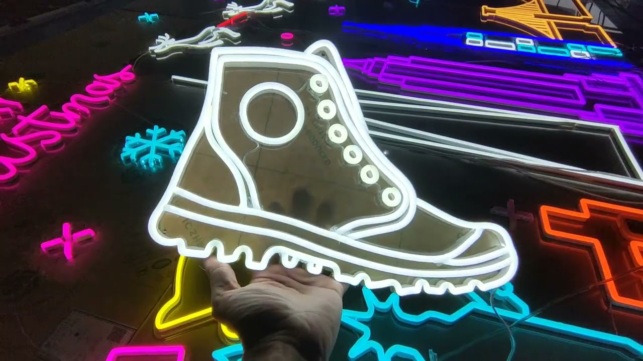 Vasten handmade neon sign - YouTube