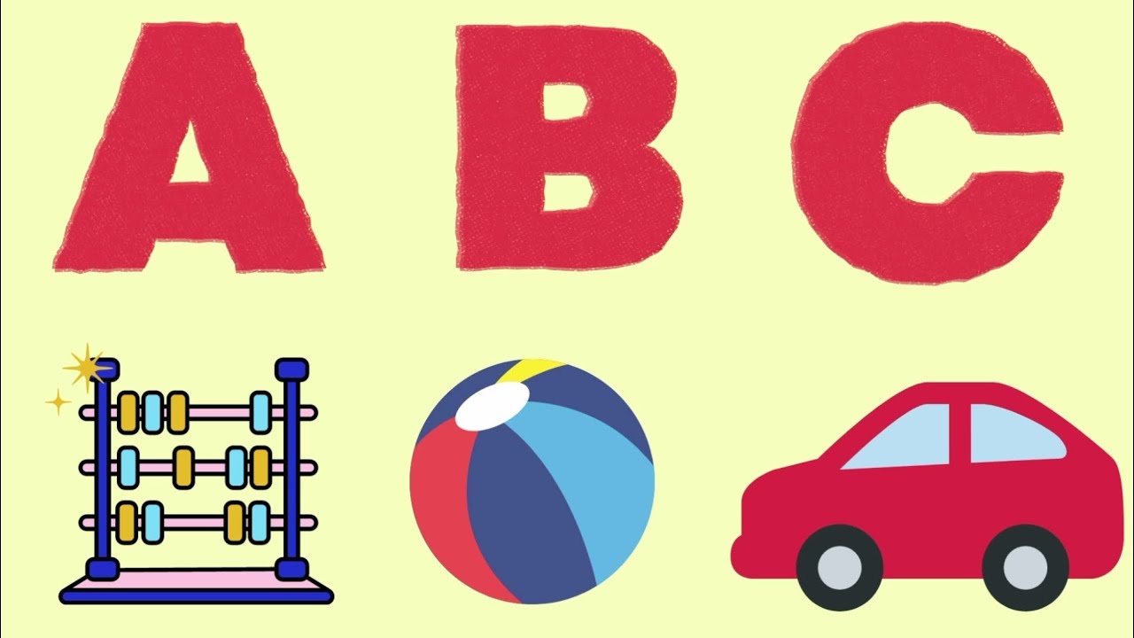 ABCD song| ABC's Playtime - Learning the alphabet with Toys - YouTube
