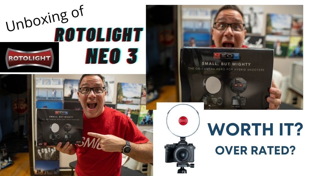 Unboxing of the ROTOLIGHT NEO 3! Worth it? Over rated? #rotolight #neo3 ...