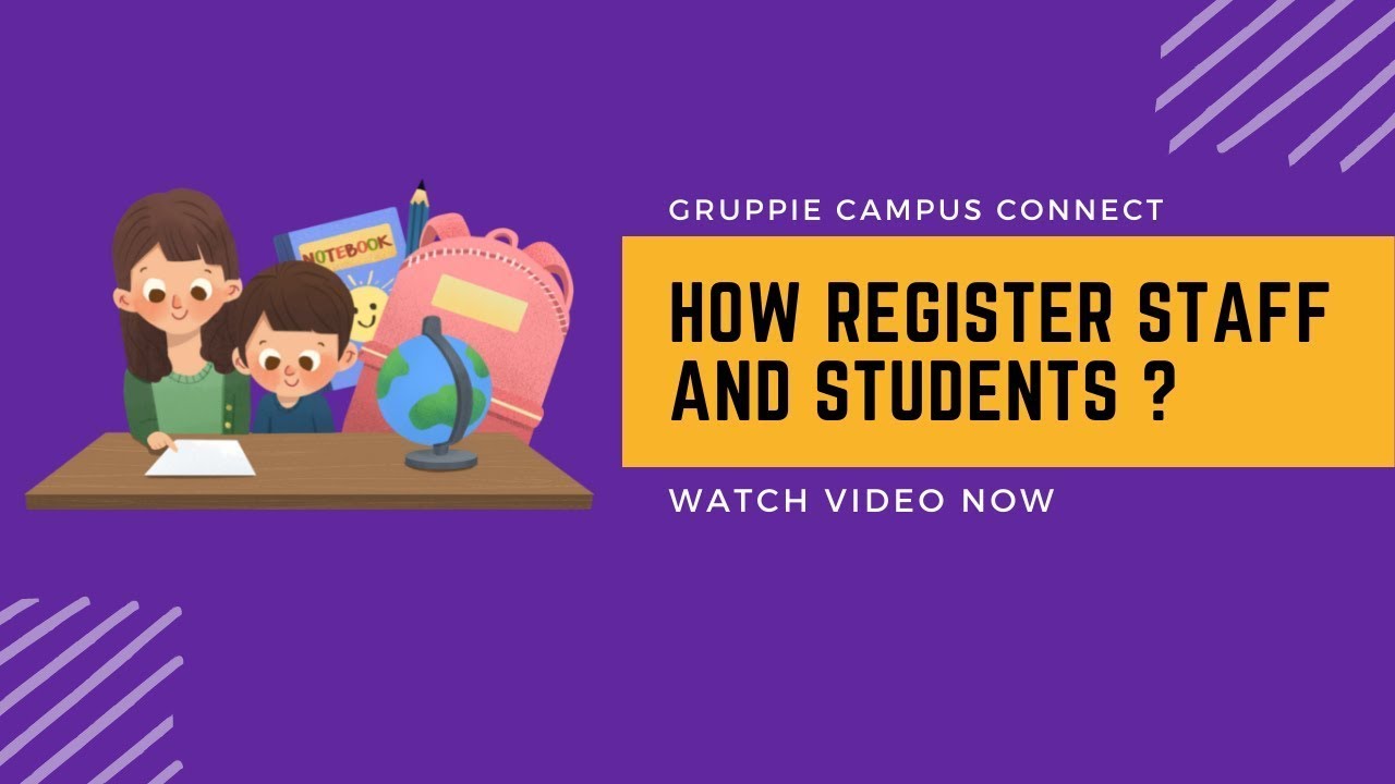 Video - 2 How to register staff and subject register - YouTube