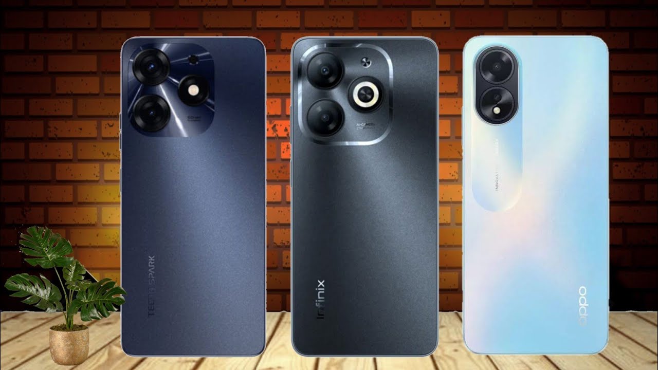 Tecno Pop 8 vs. infinix smart 8 vs. Oppo A18 - YouTube
