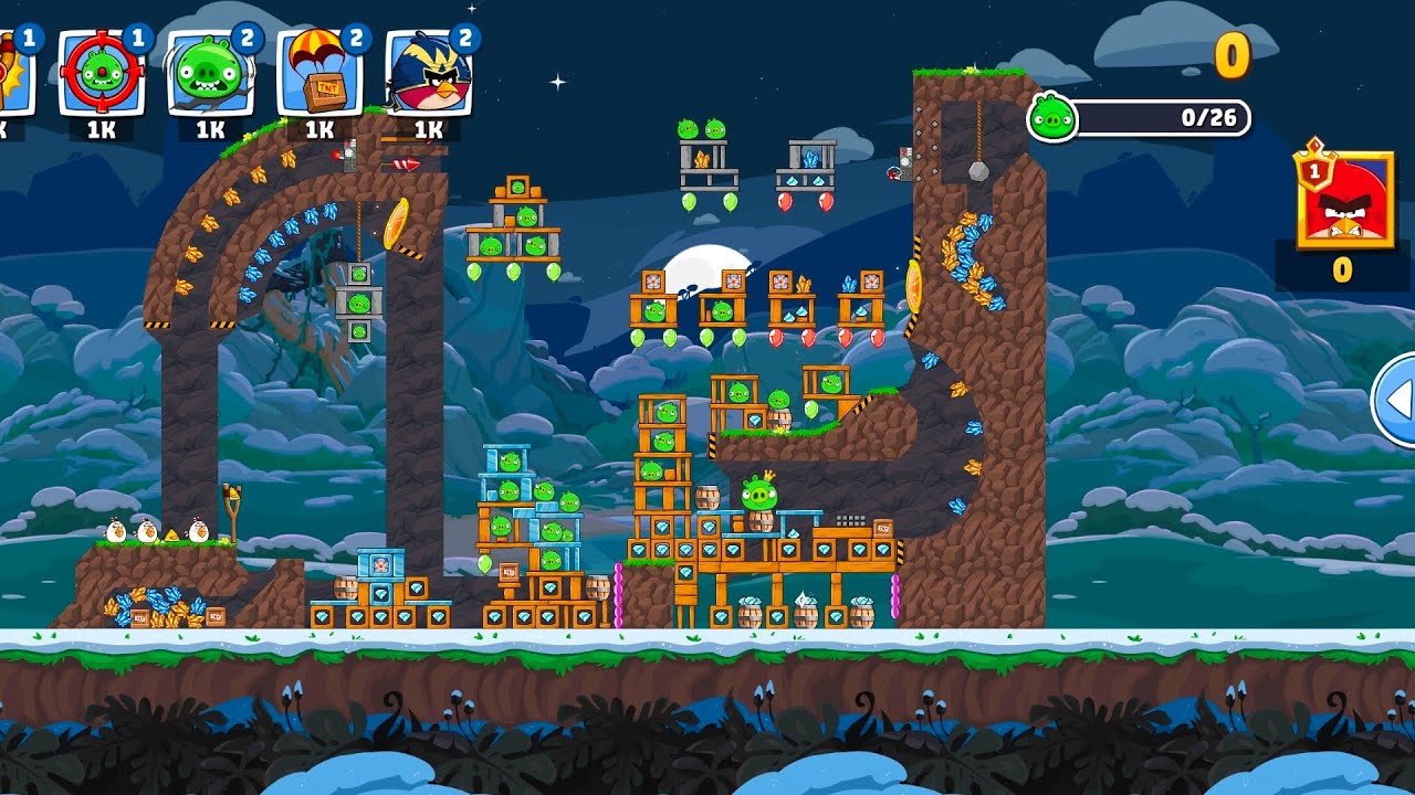 Level 5-6 – Angry Birds Friends No Power-Up Challenge (T-1682) | 3 ...