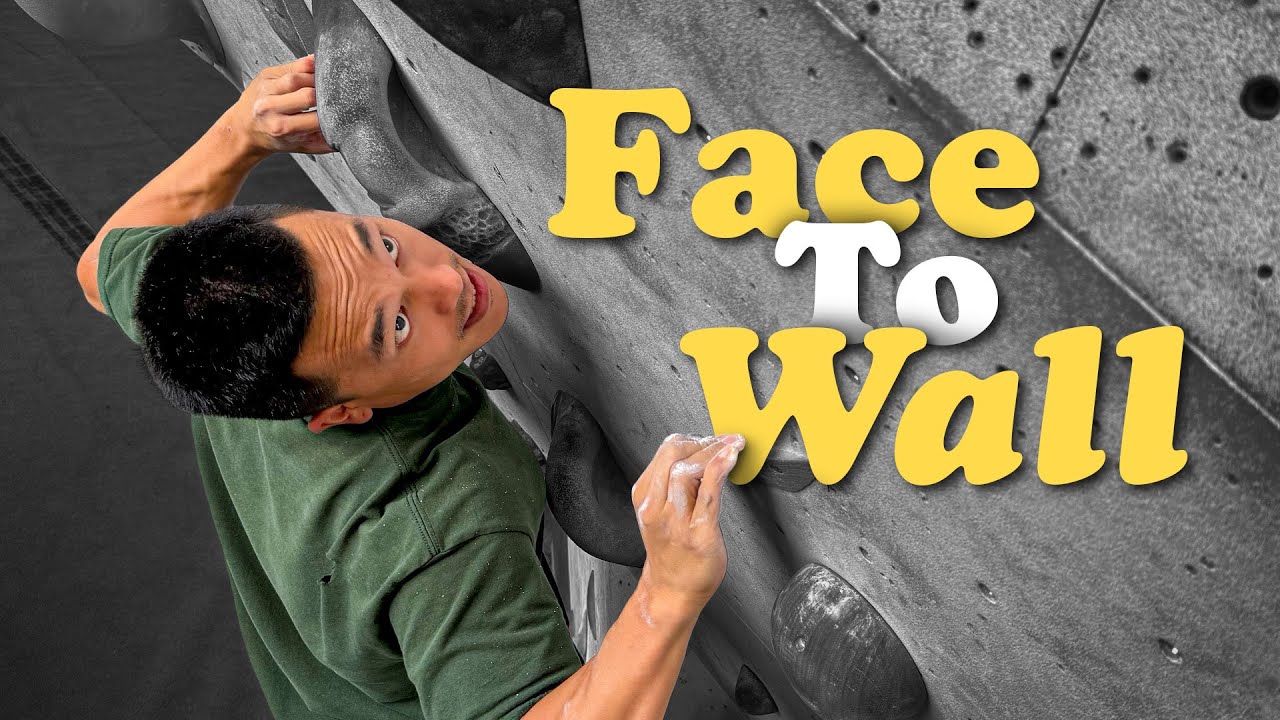 A technique i learned to stay on the wall when doing hard moves - YouTube