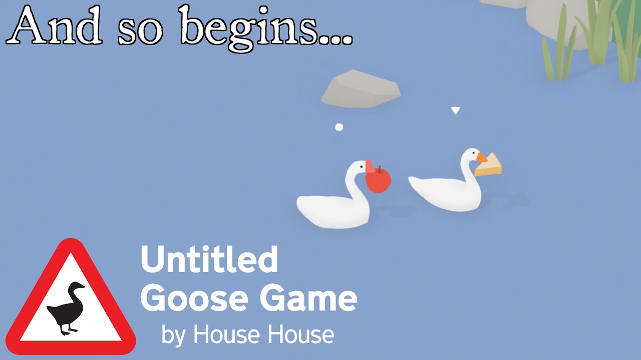 Untitled Goose Game - Time for Goose Crimes! Co-op Run - YouTube