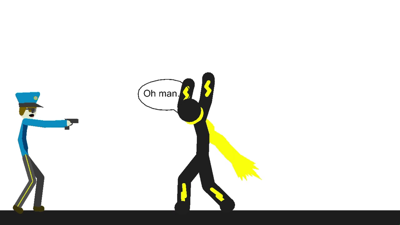 Beat the Policeman - Stick Nodes Animation - YouTube