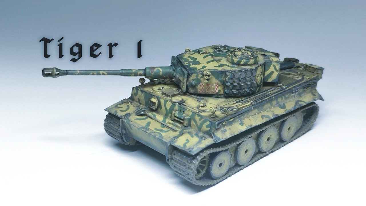 Let's Build a Legendary Tiger 1 | Trumpeter 1:72 Model Kit - YouTube