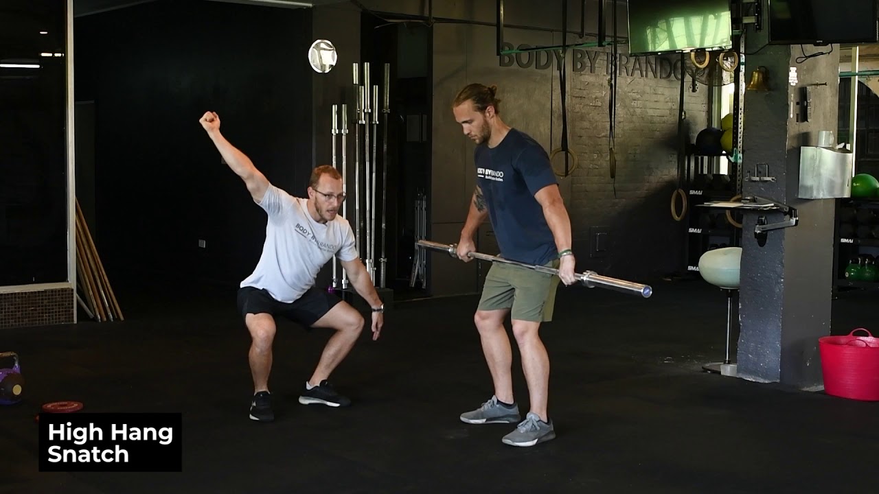 High Hang Power Snatch - Fundamental Movements - YouTube
