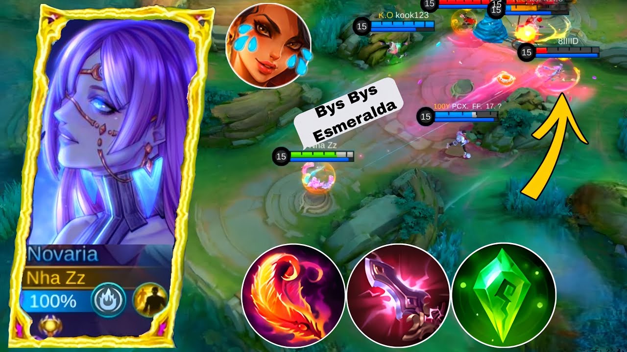 NOVARIA COUNTER QUEEN OF WHITE BLOOD ESMERALDA! NOVARIA BEST BUILD 2025 ...