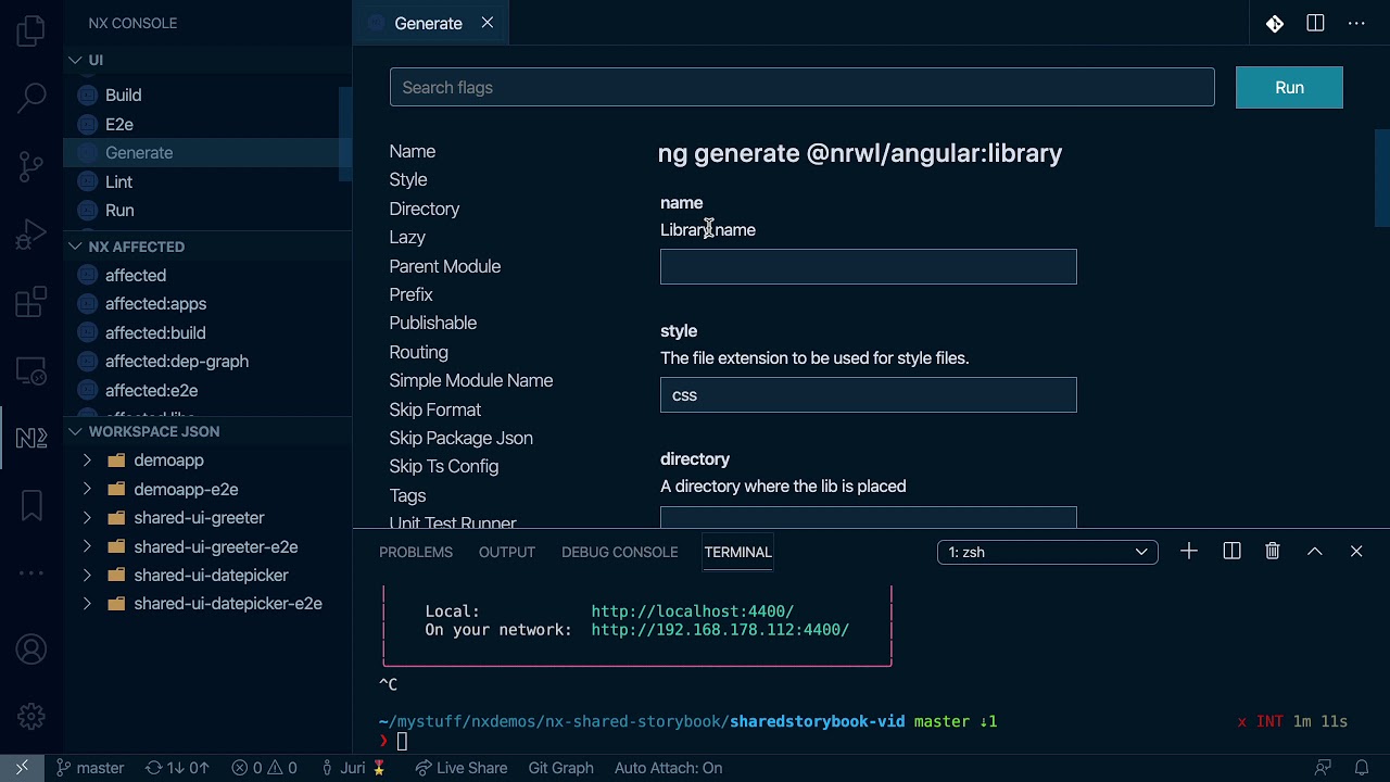 Nx Tutorial: Group all your stories into a single viewable Storybook ...