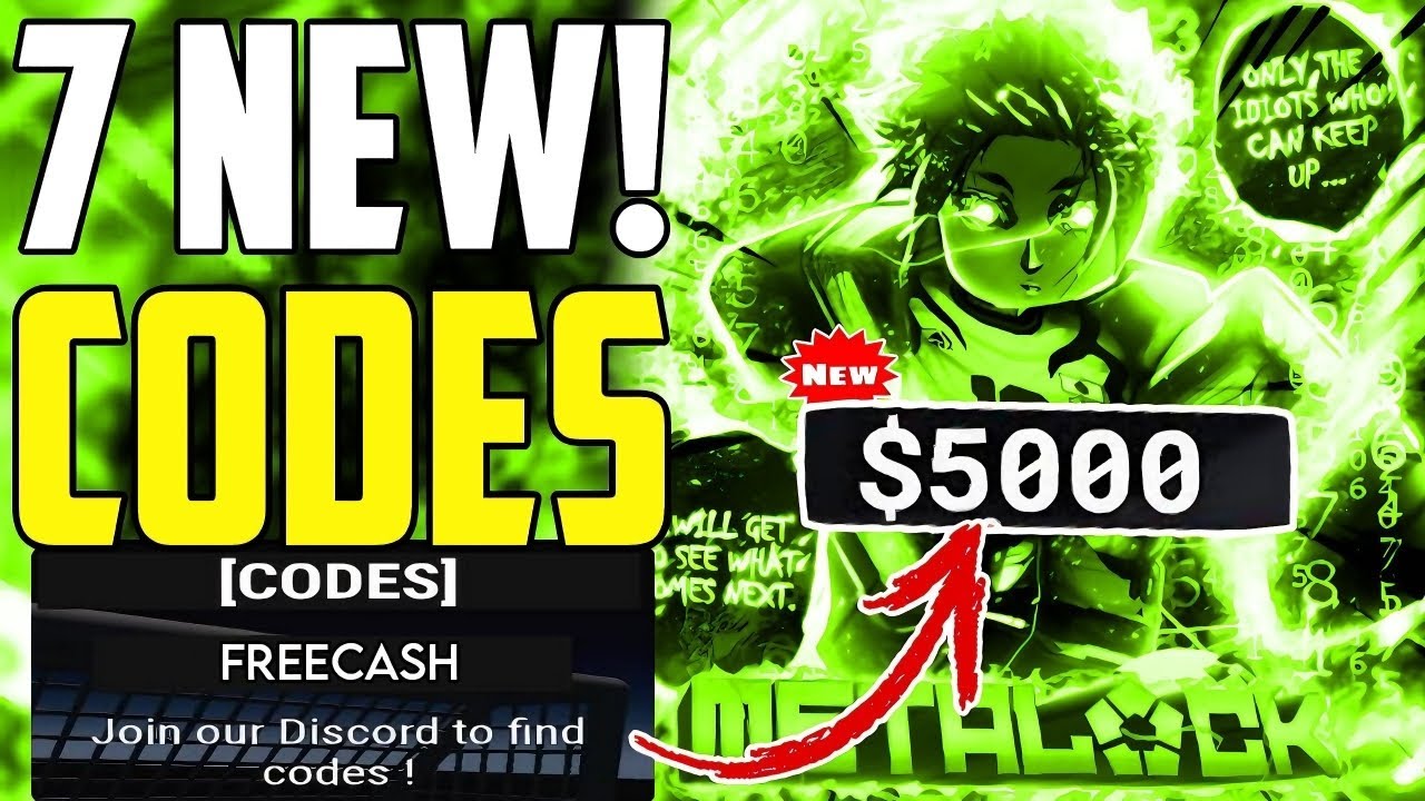 *NEW* ALL WORKING CODES FOR META LOCK IN 2024! ROBLOX META LOCK CODES ...