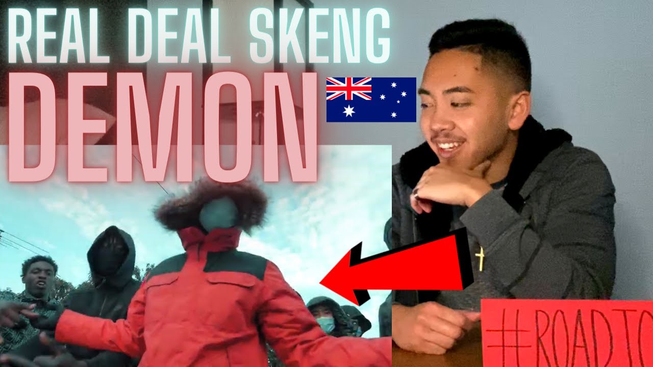 Real Deal Skeng - Demon AMERICAN REACTION! Australian Drill Rap Music ...