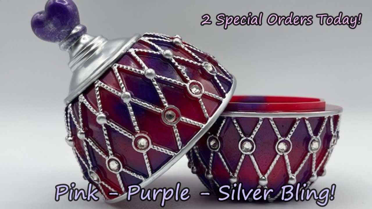 #249 Custom Resin Order Today! 2 Gorgeous Items To Make!! Rhinestone ...