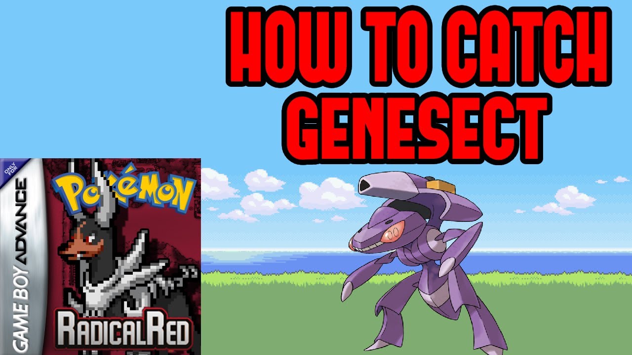 How to Catch Genesect | Pokemon Radical Red - YouTube