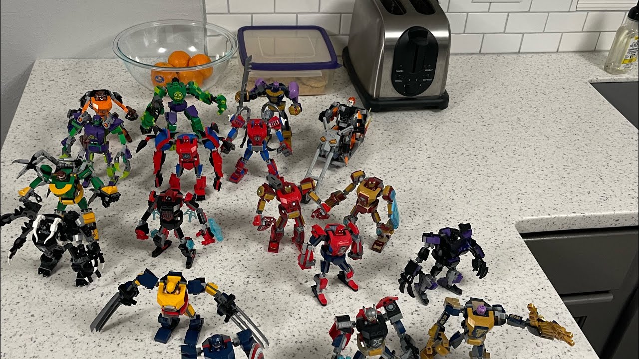 Ranking every Lego marvel mech (500 sub special) - YouTube