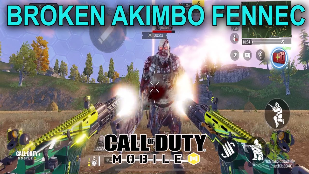 New Akimbo fennec vs Tank & Butcher Zombie Boss 🔥 in COD Mobile | Call ...