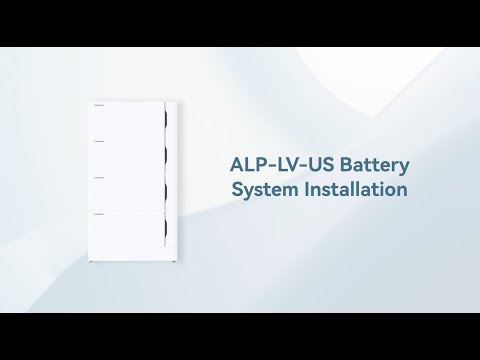 Installation Guide: The Growatt ALP-LV-US Battery System - YouTube