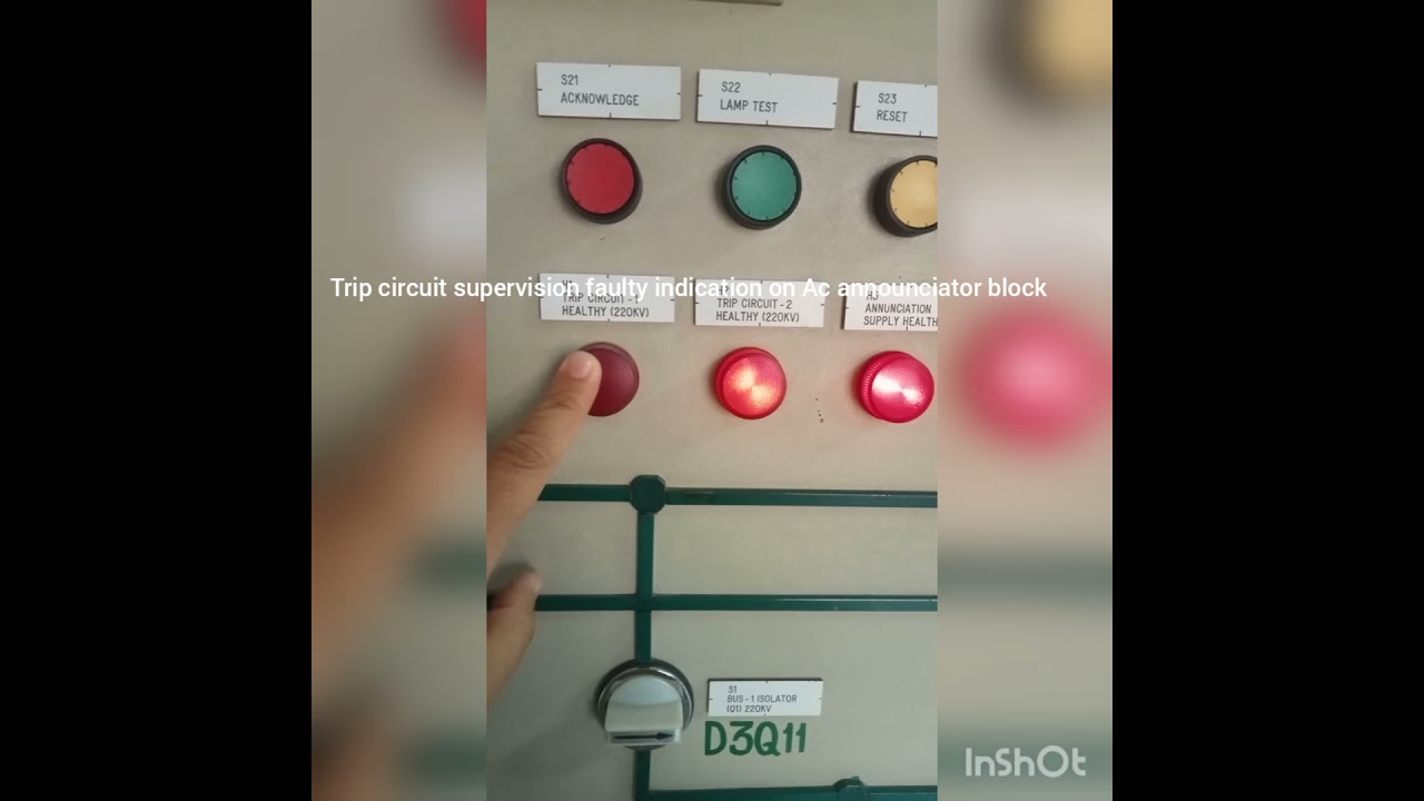 Trip circuit supervision faulty and its impact on circuit breaker ...