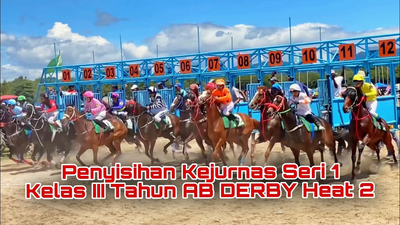 Penyisihan Kejurnas Seri 1 Kelas III Tahun AB Derby Heat 2 Sawahlunto ...