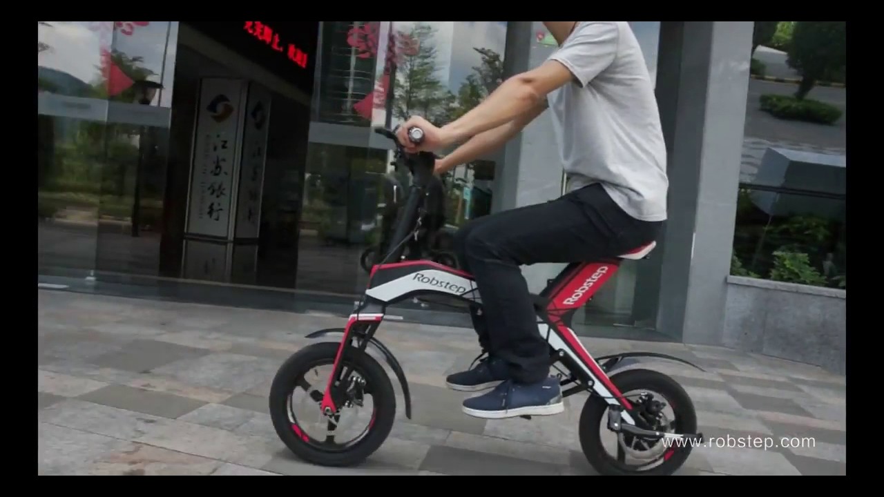 Электроскутер складной - Robstep X1 ! - YouTube