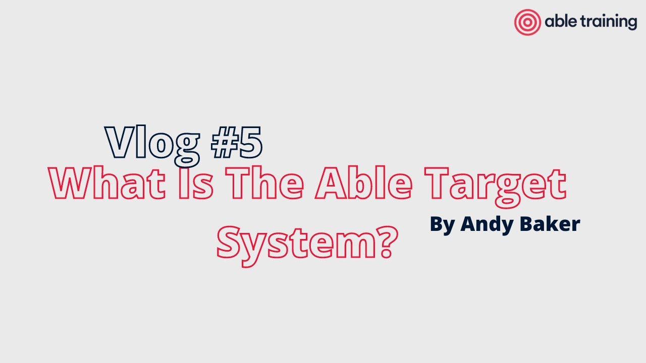 vlog #5 - What is the Able Target System - YouTube