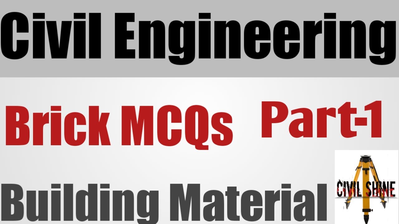 Brick MCQs|| Building Material ||Civil Shine - YouTube