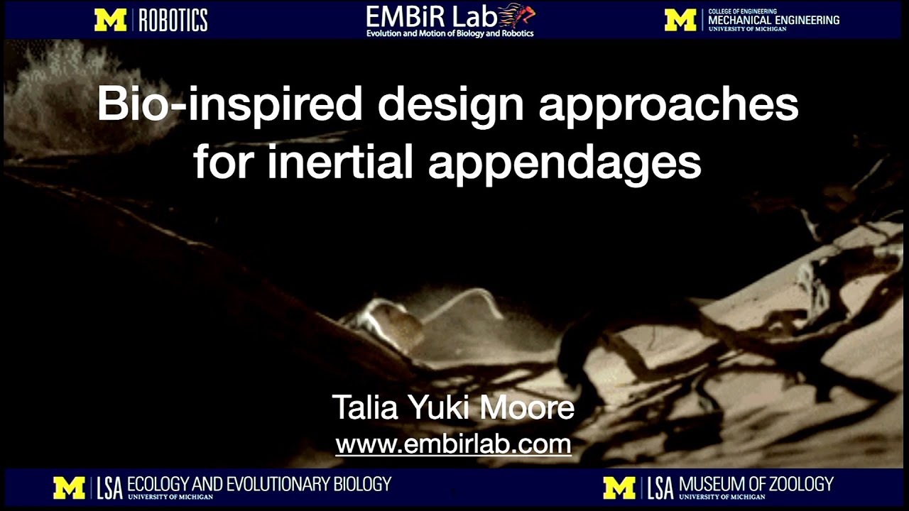 Talia Yuki Moore - Bio-inspired Design Approaches for Inertial ...