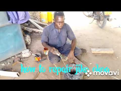how to repair jiko okoa - YouTube