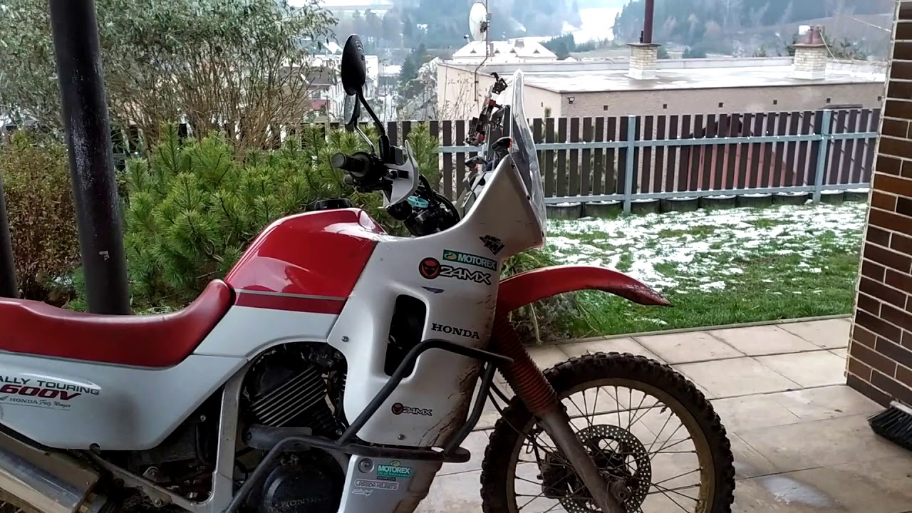 Transalp 600 - YouTube