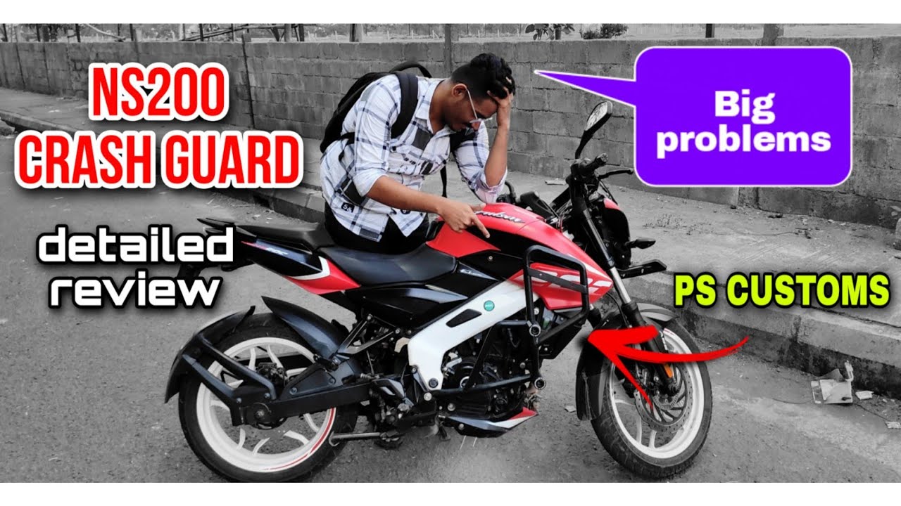 PS custom crash guard detailed review - YouTube